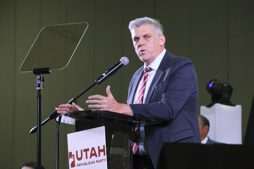Utah GOP nominates Lyman for governor’s race, but incumbent Cox still ...